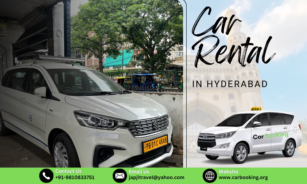 Car Rental Services in Hyderabad: Book A Taxi & Cabs on Rent